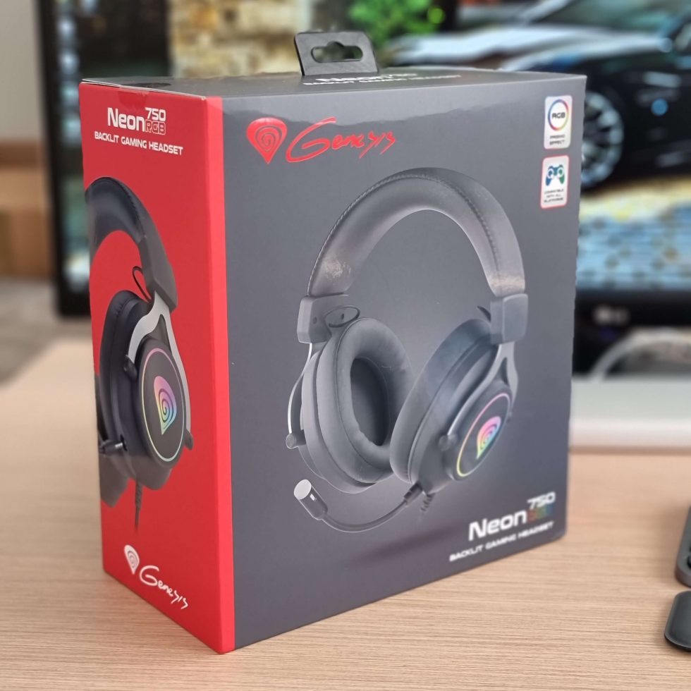 Testy dobrych słuchawek gamingowych dla każdego - Genesis Neon 750 RGB